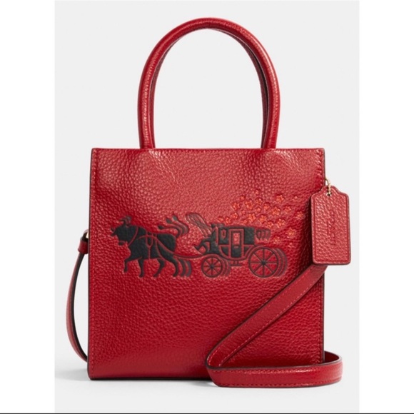 Coach | Bags | Nwt Coach Lunar New Year Mini Cally Crossbody W Ox ...